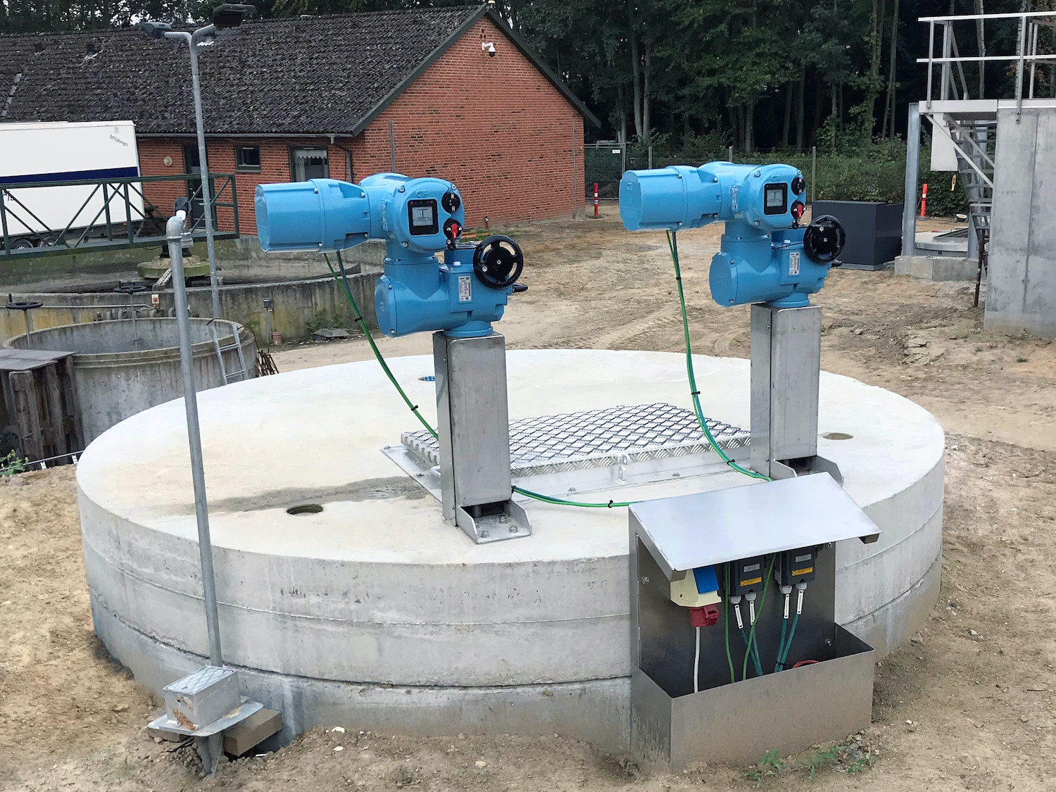 Danish wastewater plant opts for actuator automation using Rotork CK ...