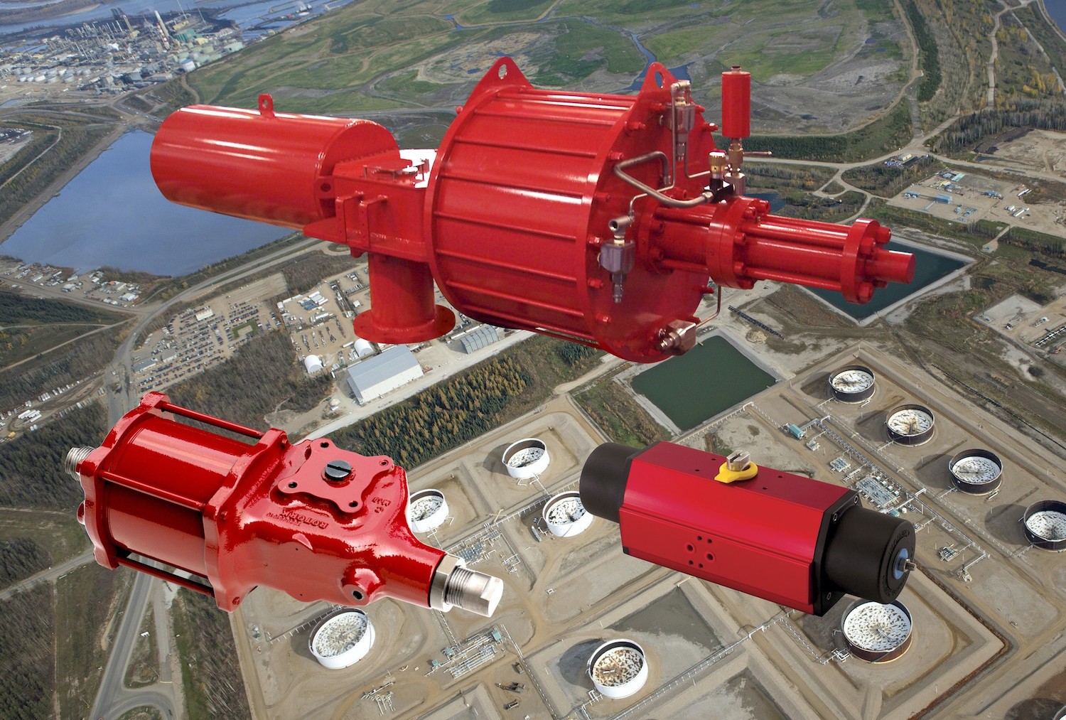 Rotork pneumatic actuators installed on Canadian well pads - Industrial ...