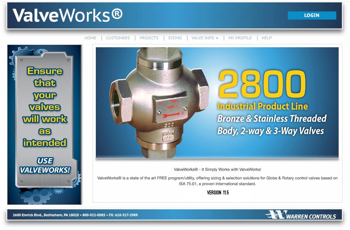 Warren Controls announces new updates to ValveWorks program ...