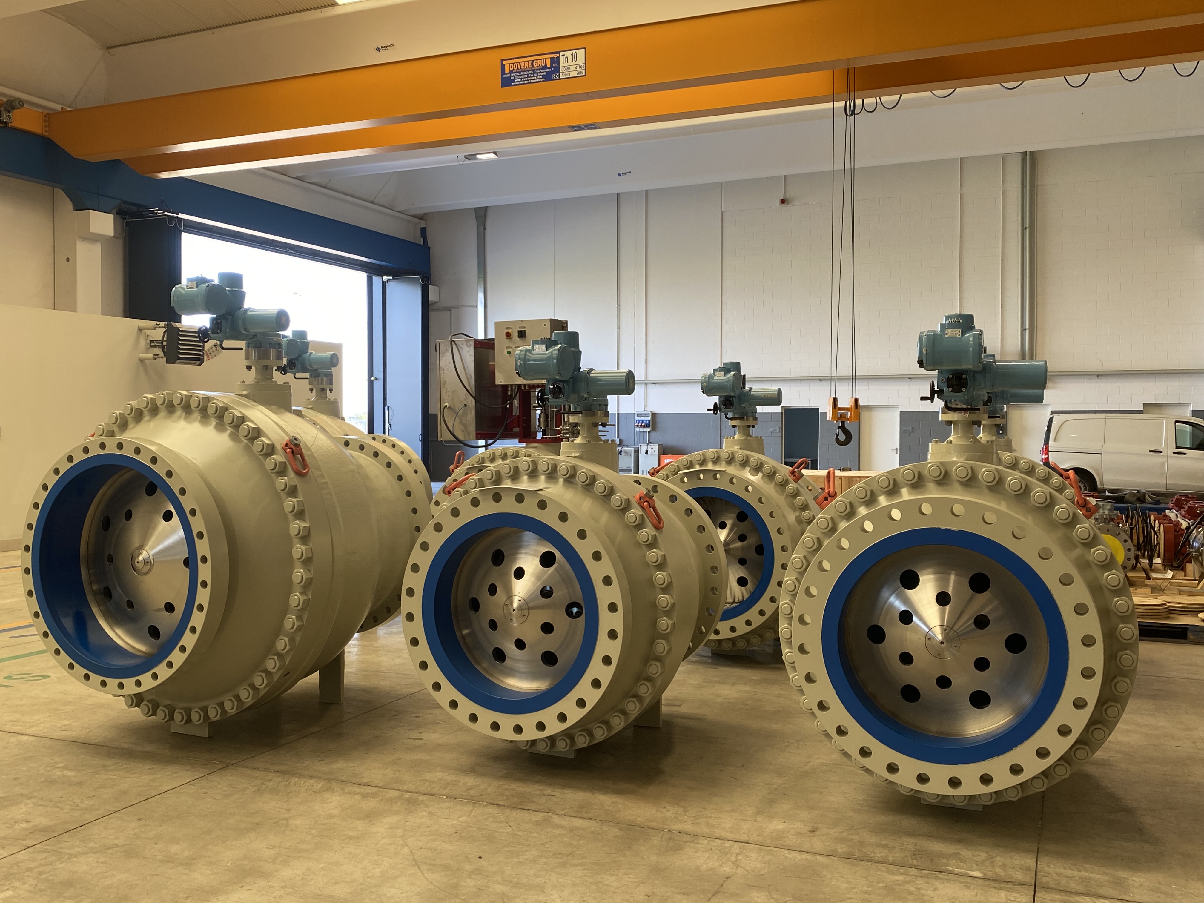 FG Valvole deliveres axial flow valves for desalination plant ...