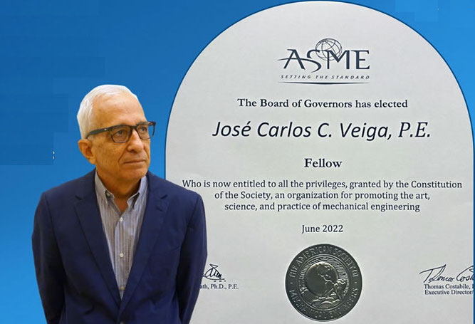 Jose Veiga awarded at the ASME - Industrial Valve News