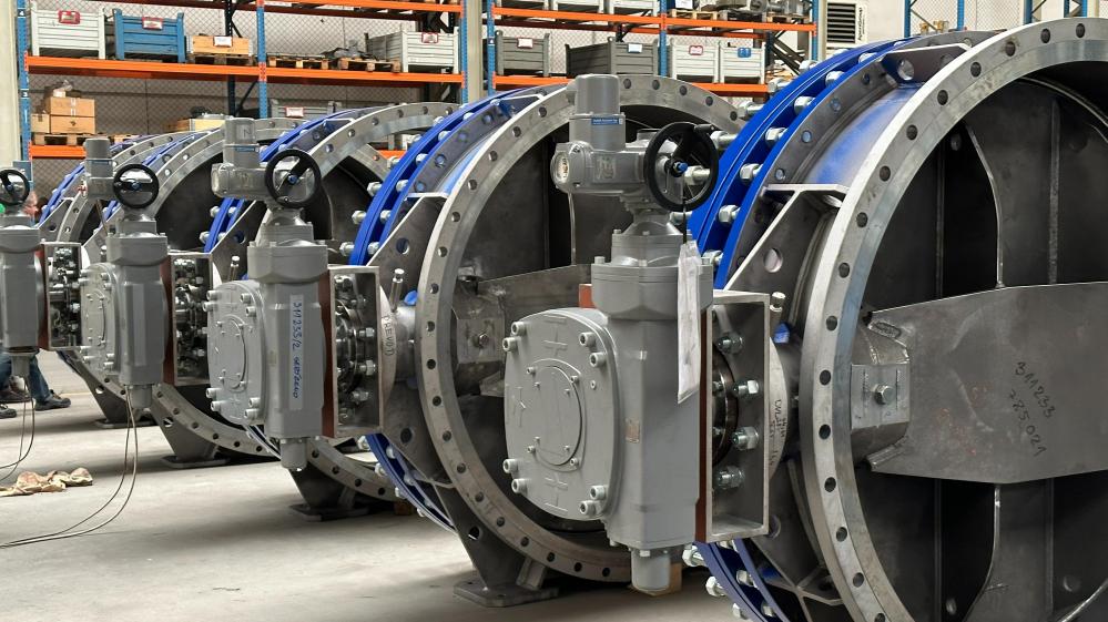 Armatury Group delivered modern and reliable butterfly valves DN 1800 ...